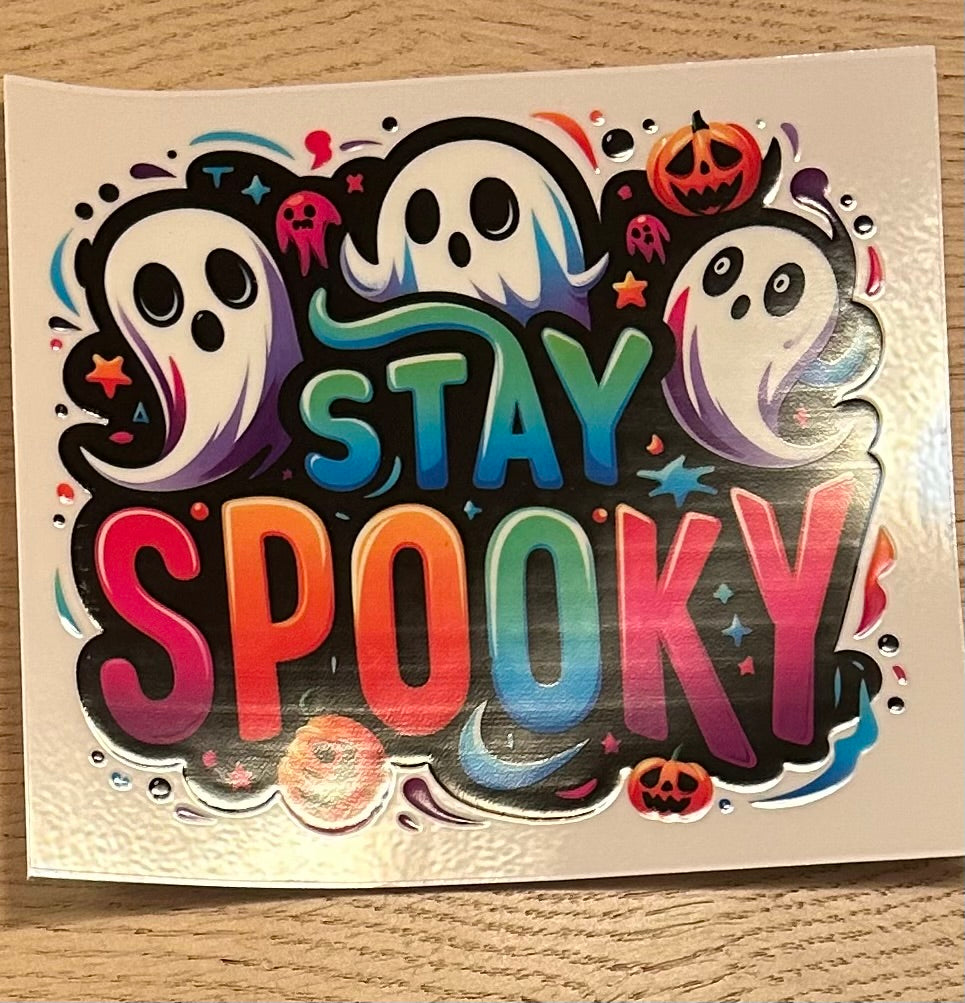 Stay Spooky Decal – Cups Of Sparkle
